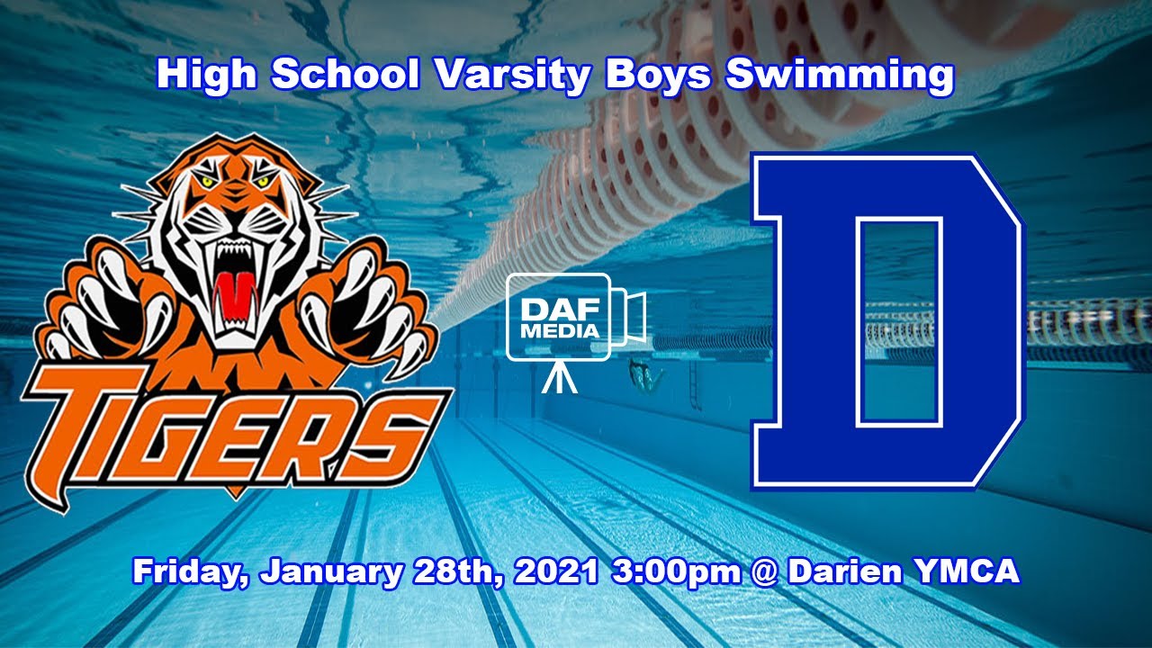 Darien Varsity Boys Swimming vs. Ridgefield – DAF Media